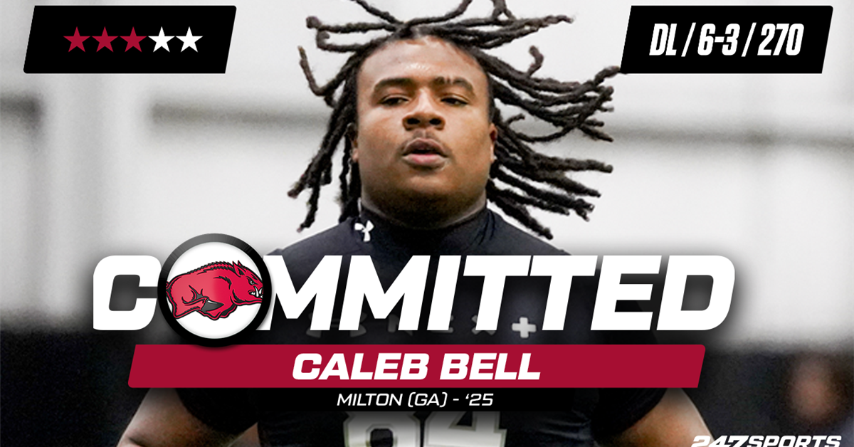Georgia three-star DL Caleb Bell commits to Arkansas
