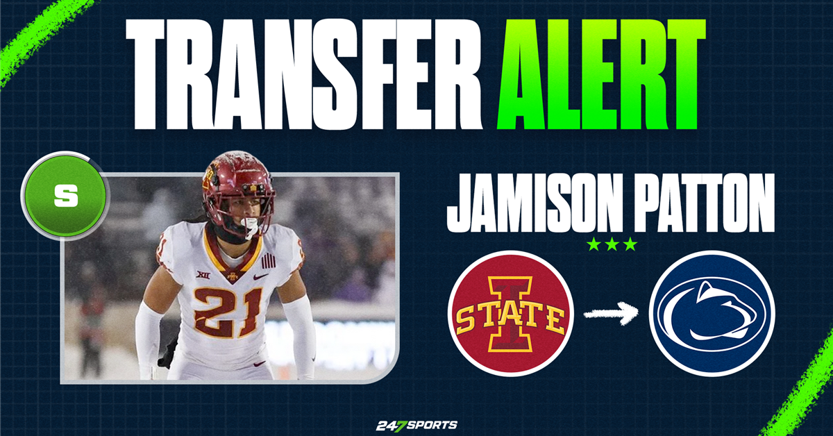Penn State gets commitment from Iowa State safety transfer Jamison Patton