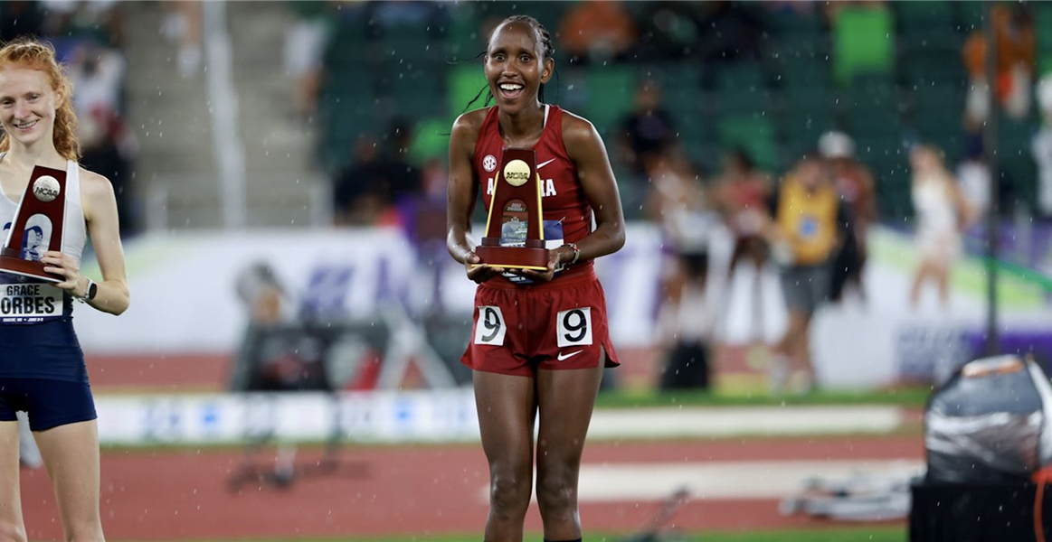 Mercy Chelangat wins Alabama's first 10,000-meter championship