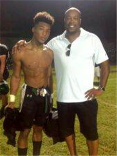 All in the family: Devan Barrett's goals all start with father