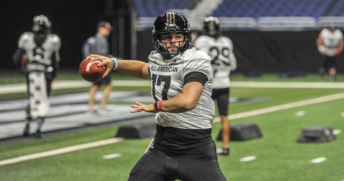 Top247 QB Sam Howell says Mack Brown is 'Awesome'