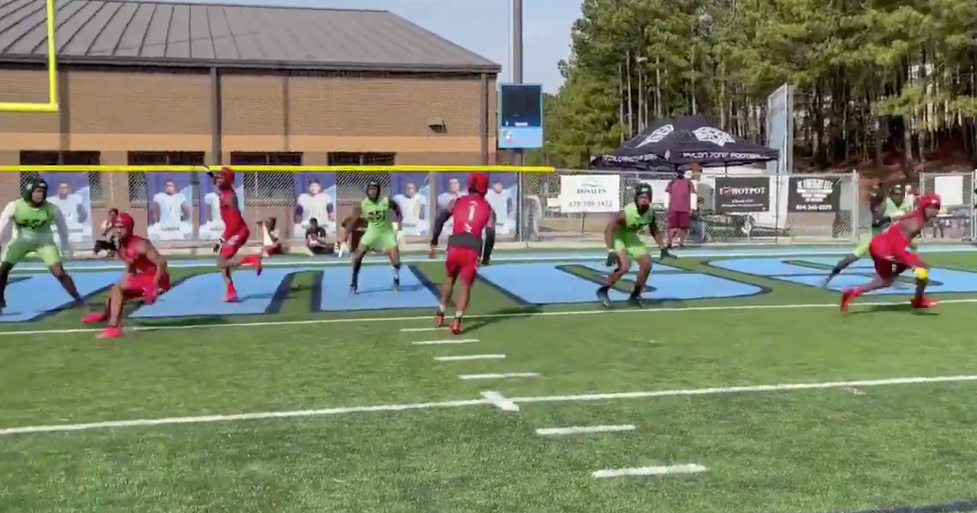 Watch: 5-star FSU commit Travis Hunter snares one-handed TD