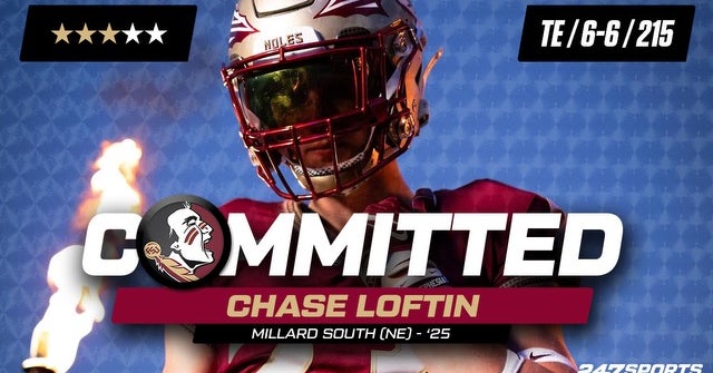Four-star TE Chase Loftin commits to Florida State: "Home for me ...