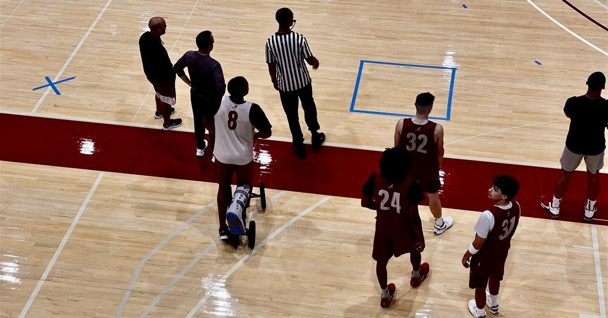 Three Alabama basketball players start the 2024-25 season with injuries