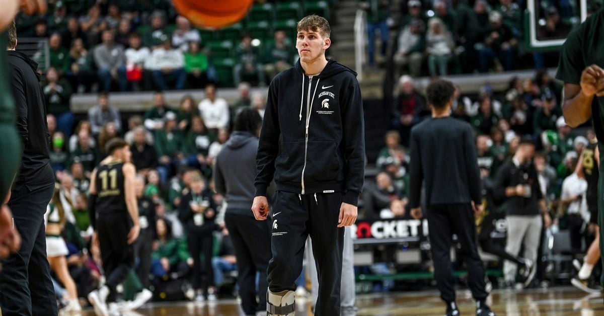 Michigan State SG Gehrig Normand sidelined by knee injury in preseason ...
