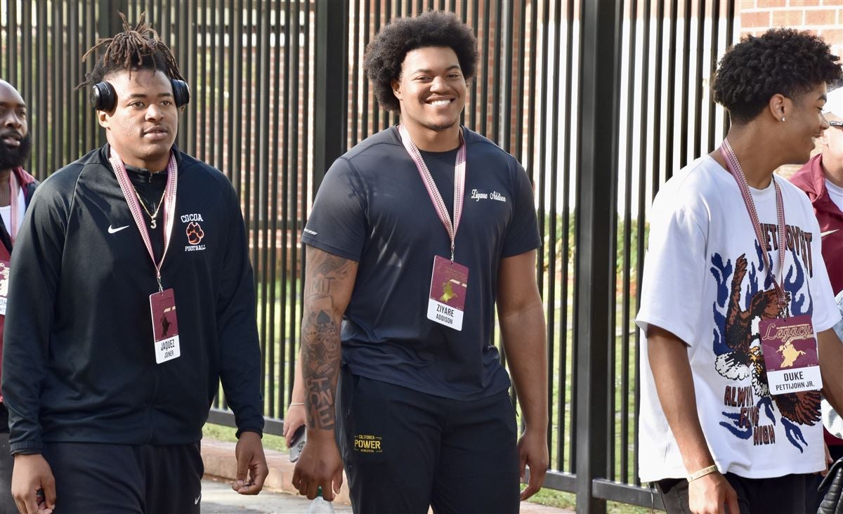 Exclusive: Top FSU OL target Ziyare Addison details his Legacy Weekend ...