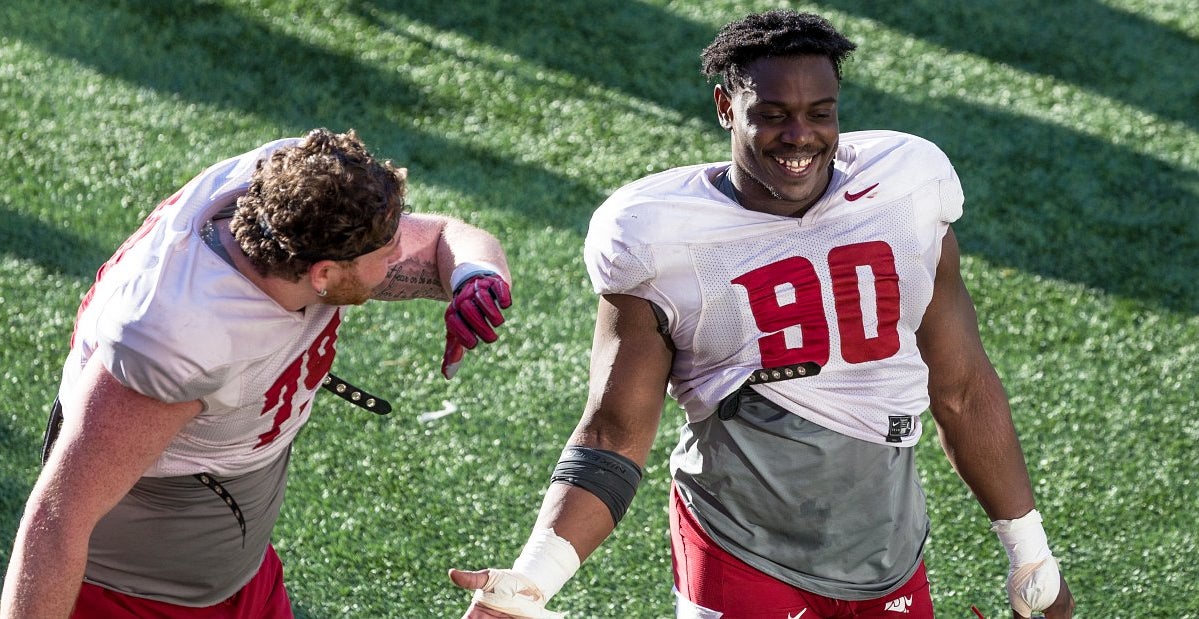 WSU football weight room: Nathaniel James is the heavy favorite