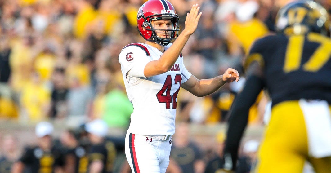 Gamecocks kicker enters transfer portal
