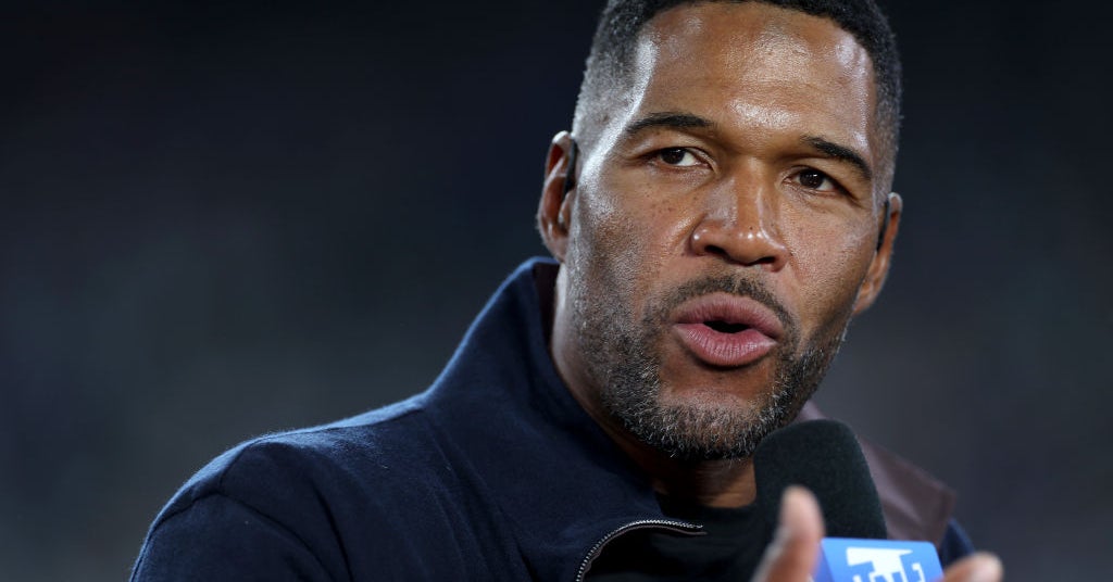Michael Strahan snaps at reporter who questions him about national ...