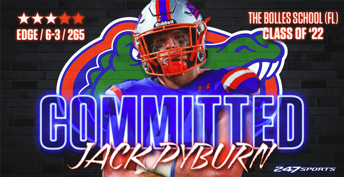 Jack Pyburn fulfills childhood dream as he commits to Florida