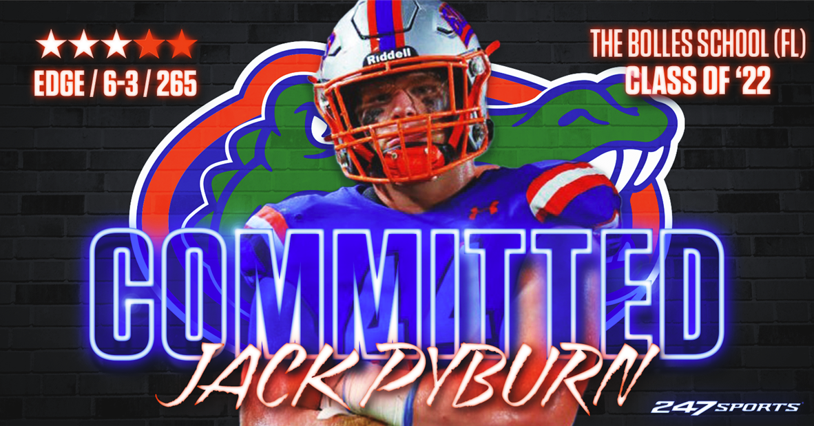 Jack Pyburn fulfills childhood dream as he commits to Florida