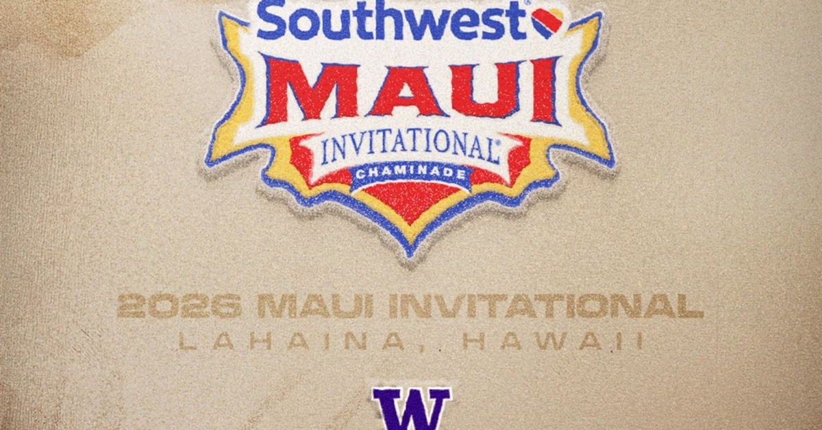 Husky Hoops To Compete In Prestigious Maui Invitational In 2026
