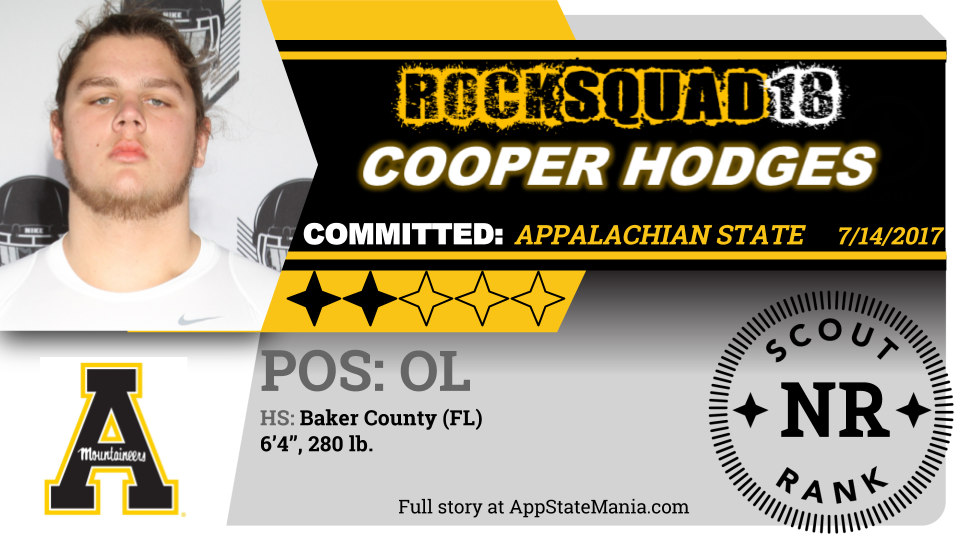 COOPER HODGES: "THAT'S WHERE I WANT TO BE"