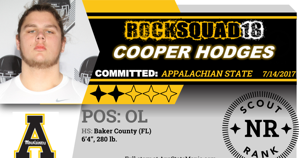 COOPER HODGES: "THAT'S WHERE I WANT TO BE"