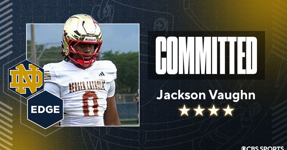 Blue-chip edge rusher Jackson Vaughn says development, long-term ...