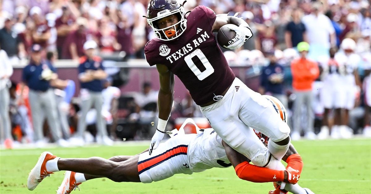 How Texas A&M WR Ainias Smith came back better than ever from his ...