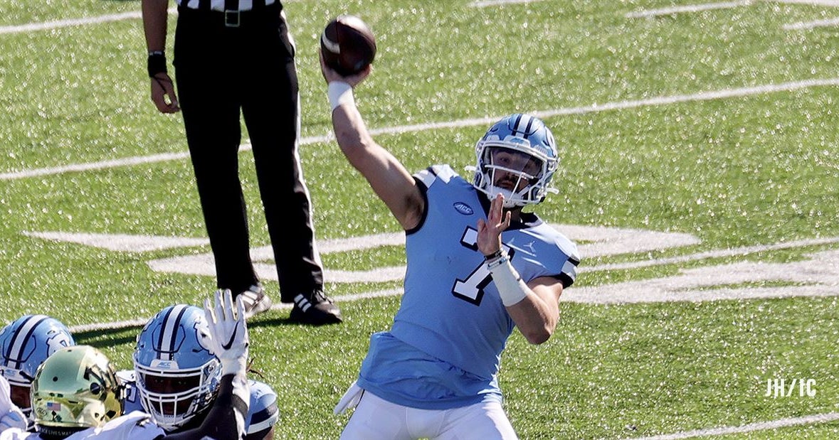 UNC QB Sam Howell Named National Offensive Player of the Week