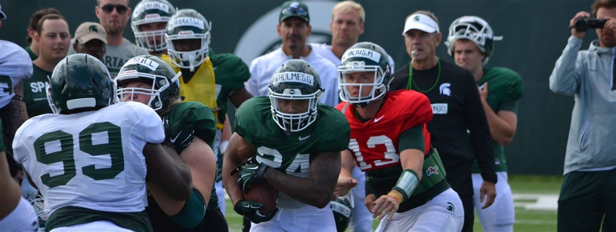 B1G Network Reacts to being at Today's Michigan State Practice