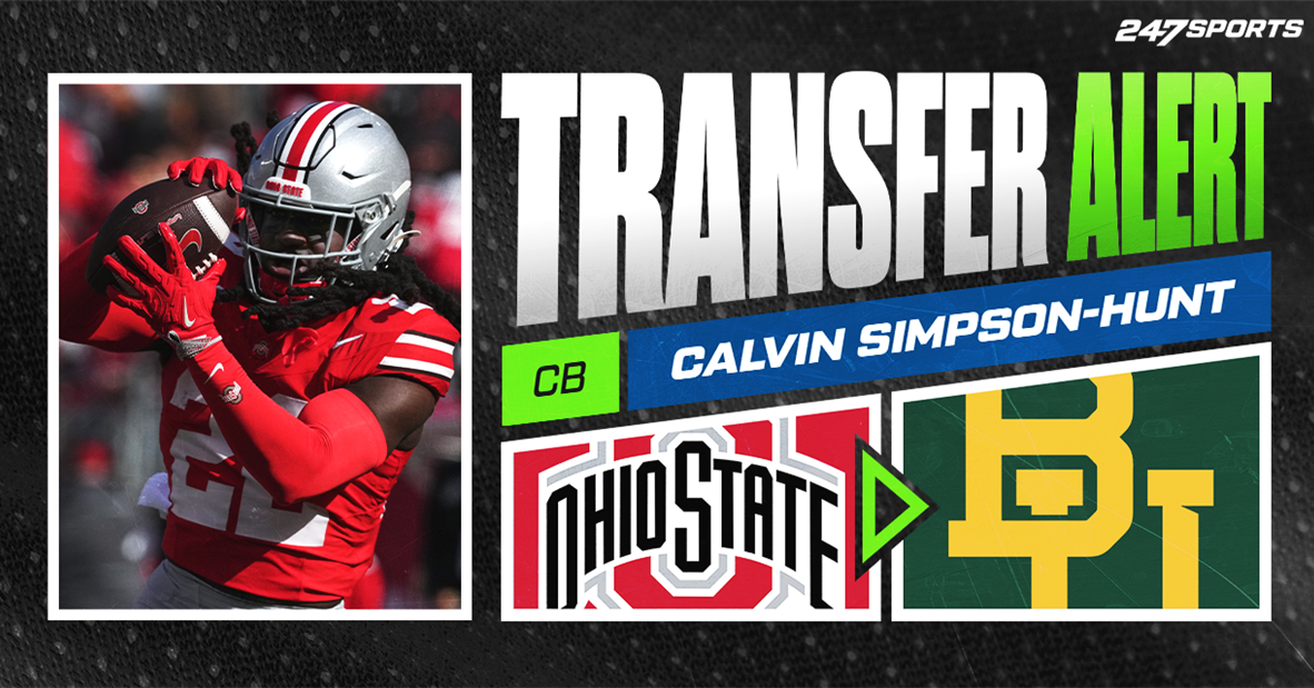 Ohio State transfer cornerback Calvin Simpson-Hunt commits to Baylor
