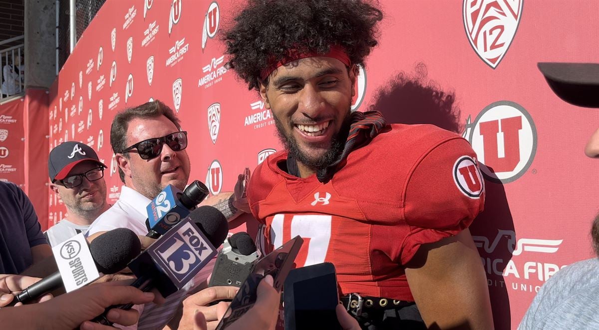 WATCH: Utah wide receiver Devaughn Vele's media session