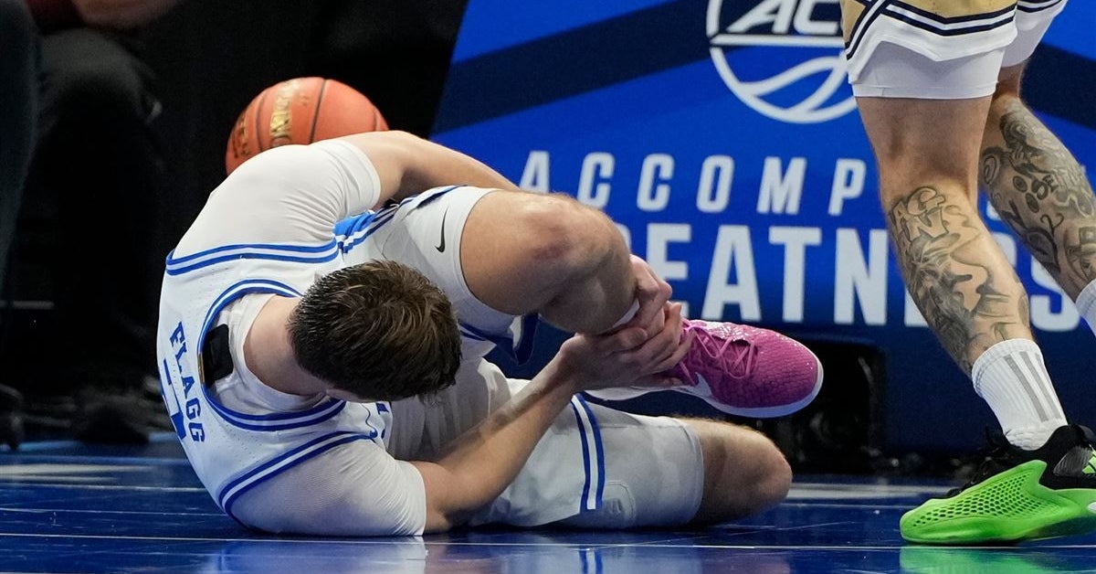 Cooper Flagg injury: Duke basketball star's exit from ACC Tournament draws intense social media ...