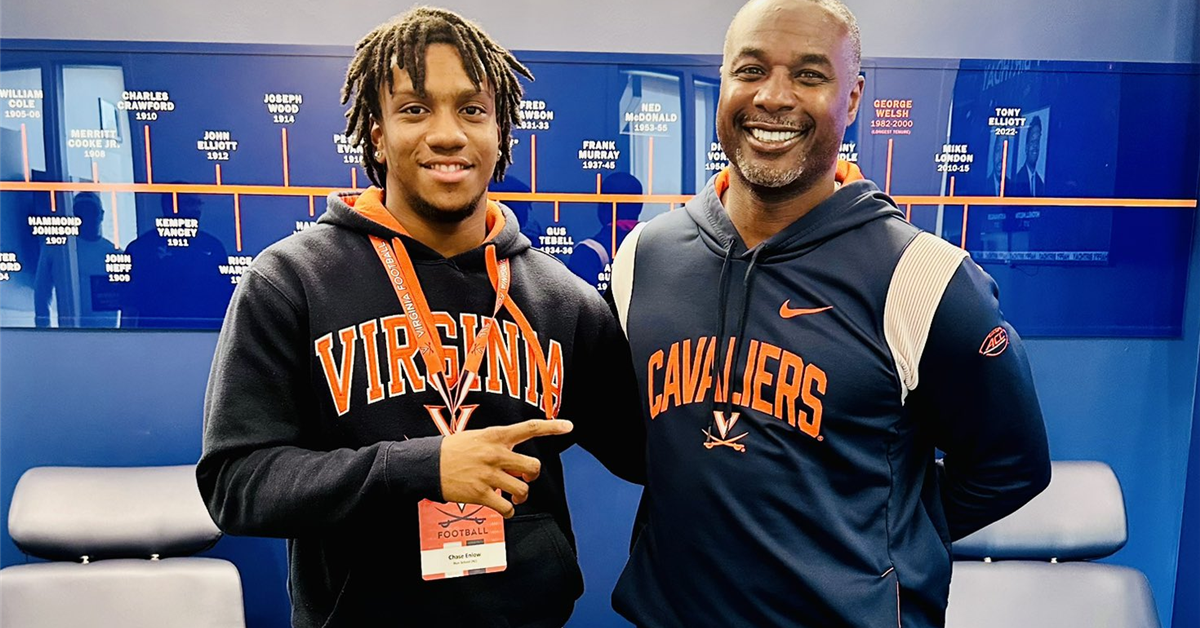 2026 RB Chase Enlow enjoys Thursday visit to UVA