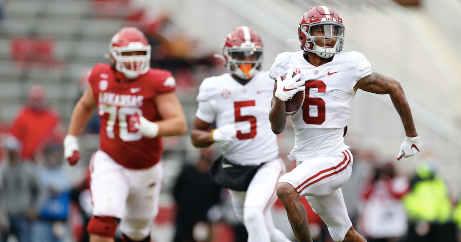 DeVonta Smith named Roy F. Kramer SEC Male Athlete of the Year