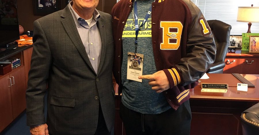 Offer vaults Duke into top group for 2018 OT Casey Holman