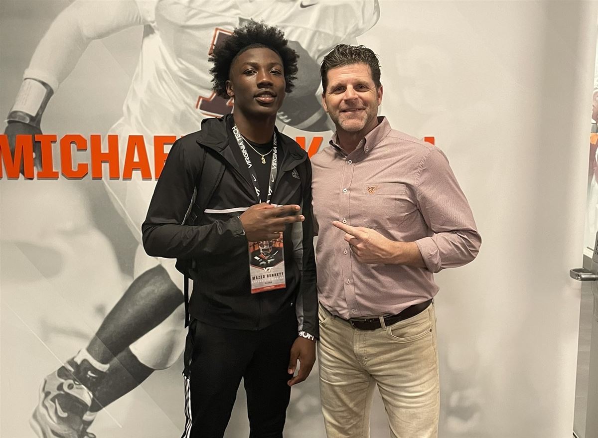 '24 WR Mazeo Bennett felt the love at Virginia Tech