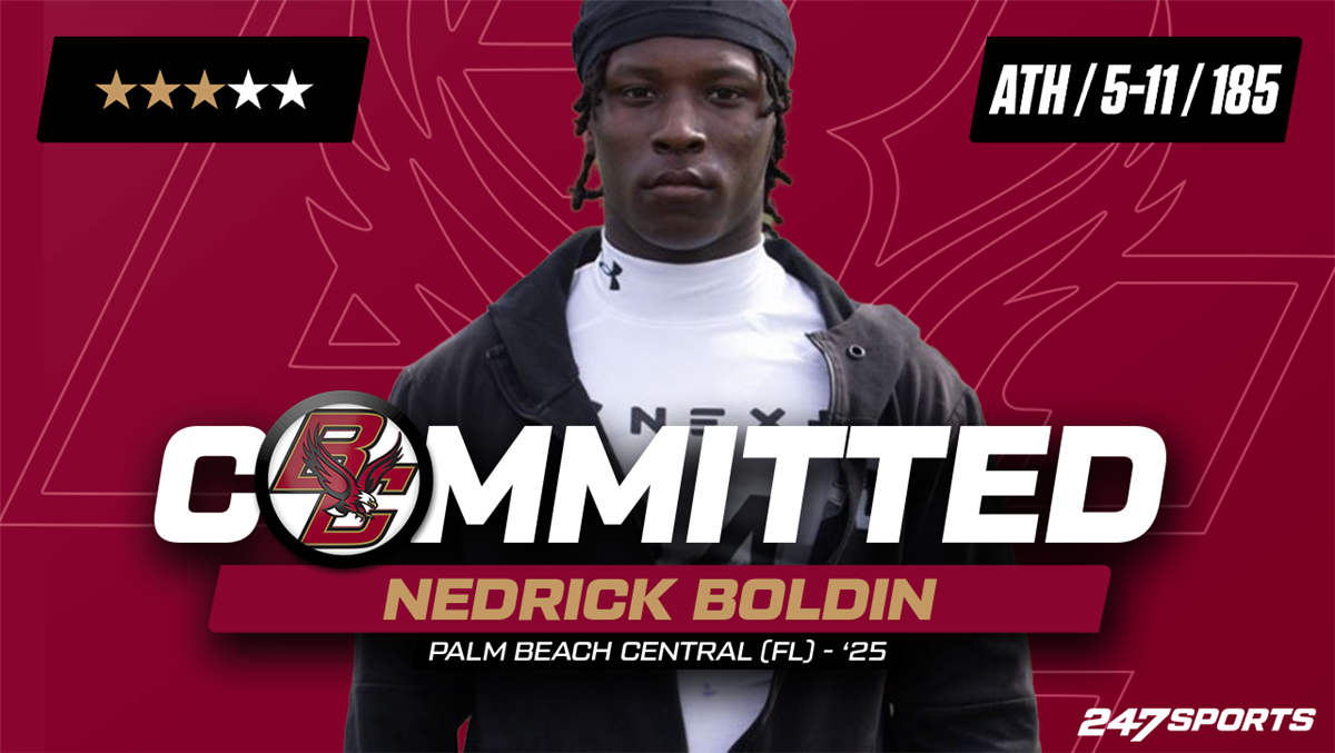'25 WR Nedrick Boldin commits to Boston College