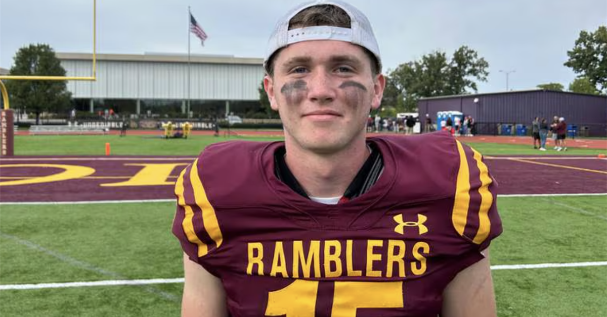 Iowa lands 2025 quarterback Ryan Fitzgerald, the son of former ...