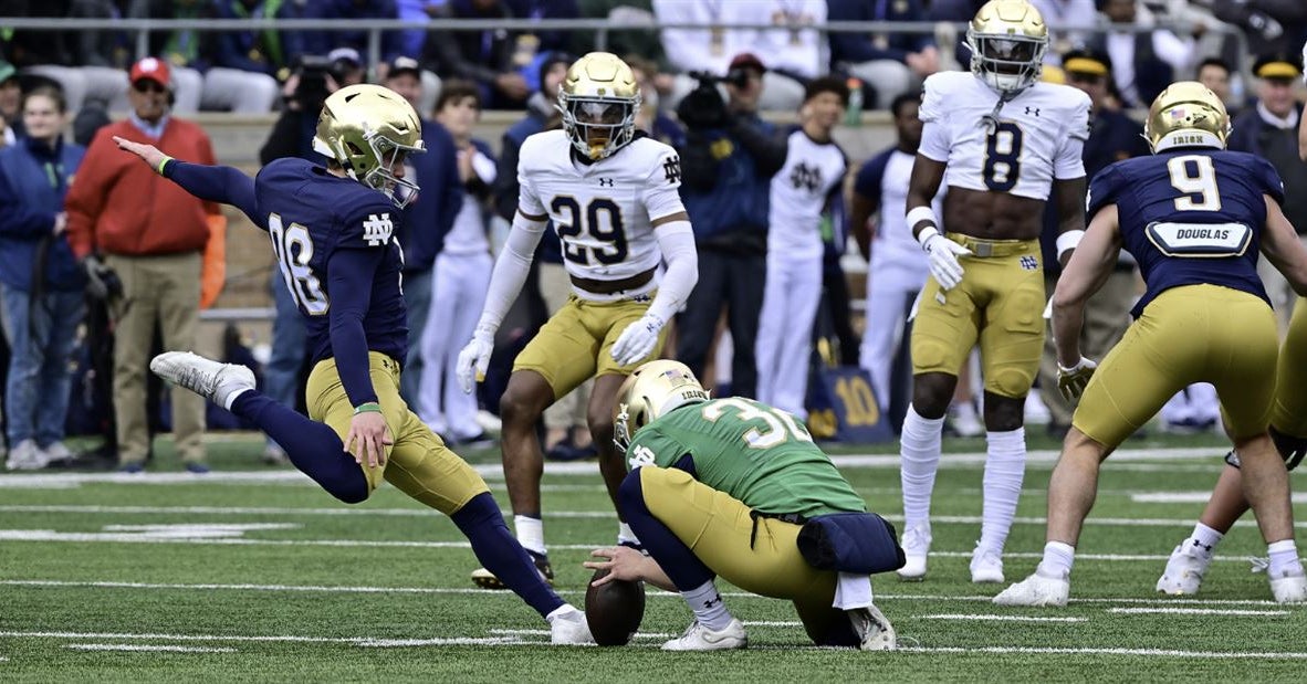 Inside the Mind of (Nearly) Automatic Notre Dame Kicker Mitch Jeter Inside the Mind of (Nearly) Automatic Notre Dame Kicker Mitch Jeter