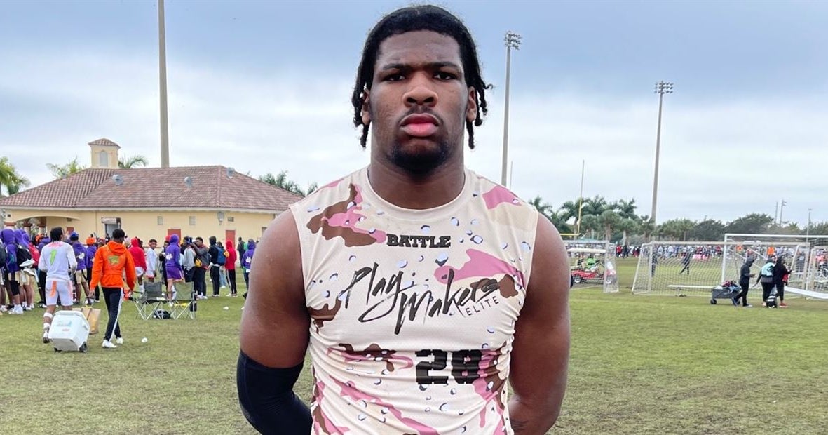 Coaches make mark with edge Jameial Lyons during Penn State visit