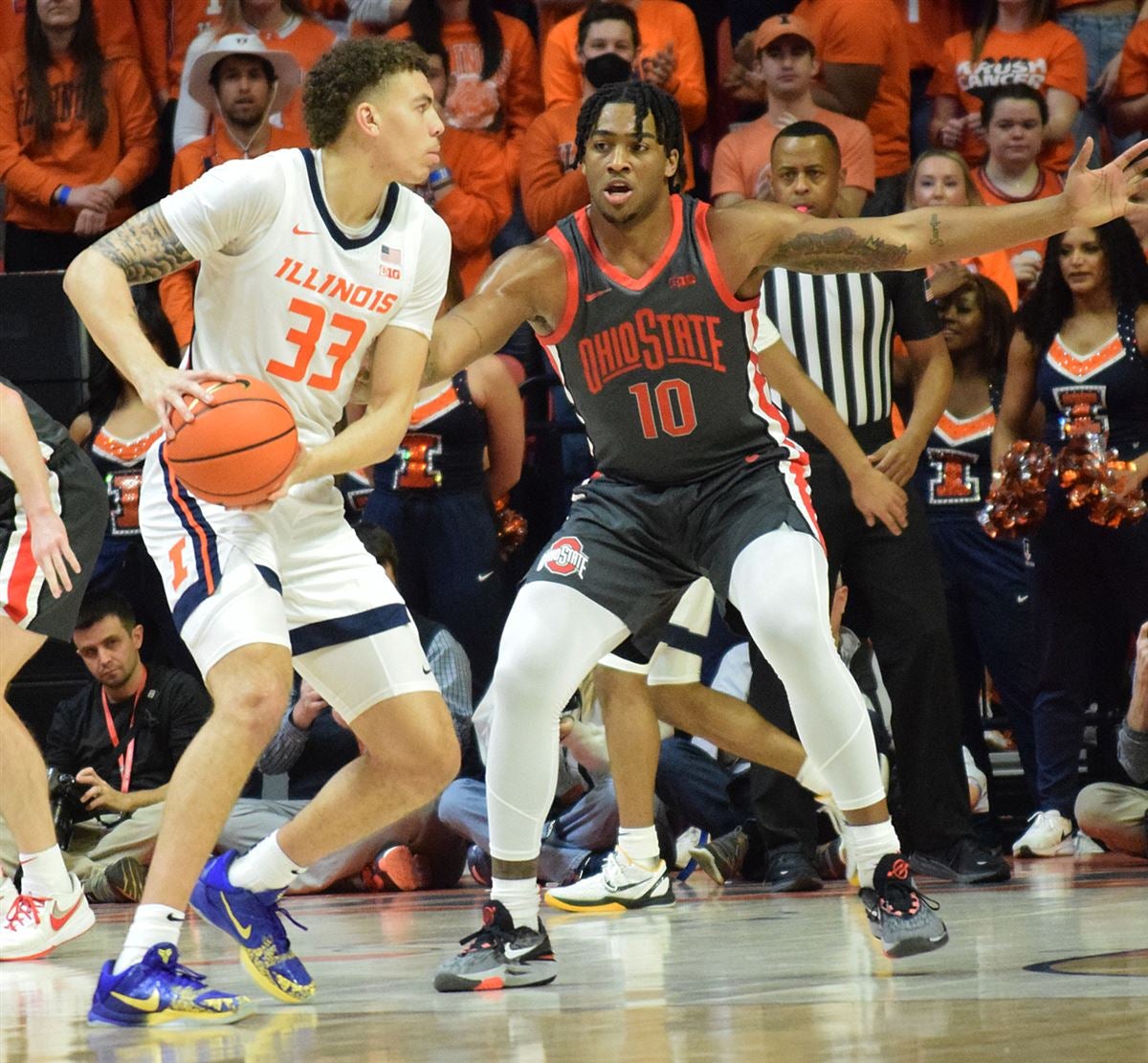 Sights and Sounds: Buckeyes run into buzz saw at Illinois