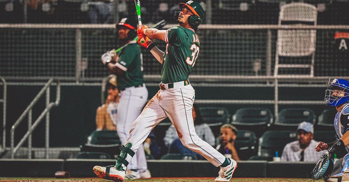 Alonzo Alvarez hits tie-breaking HR, No. 23 Miami wins 6-2 over Indiana ...