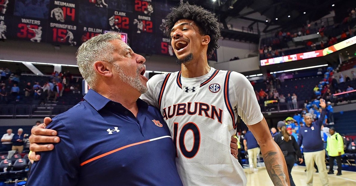 Auburn tabbed with No. 1 overall seed in NCAA's early bracket reveal