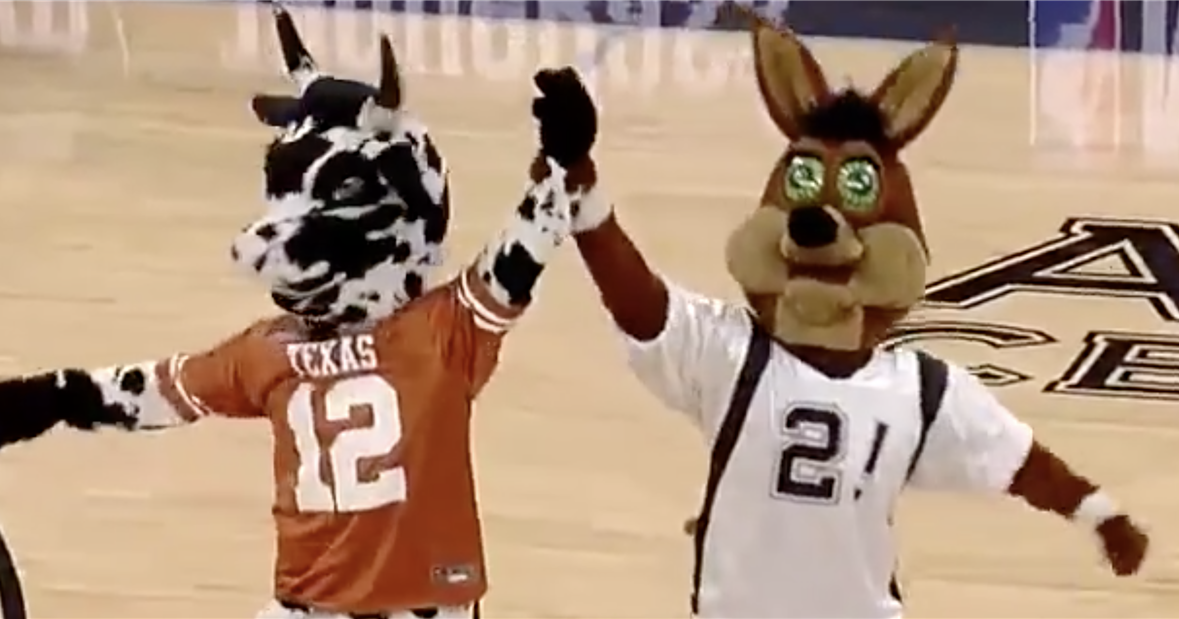 San Antonio Spurs make light of Bevo-Uga Sugar Bowl debacle