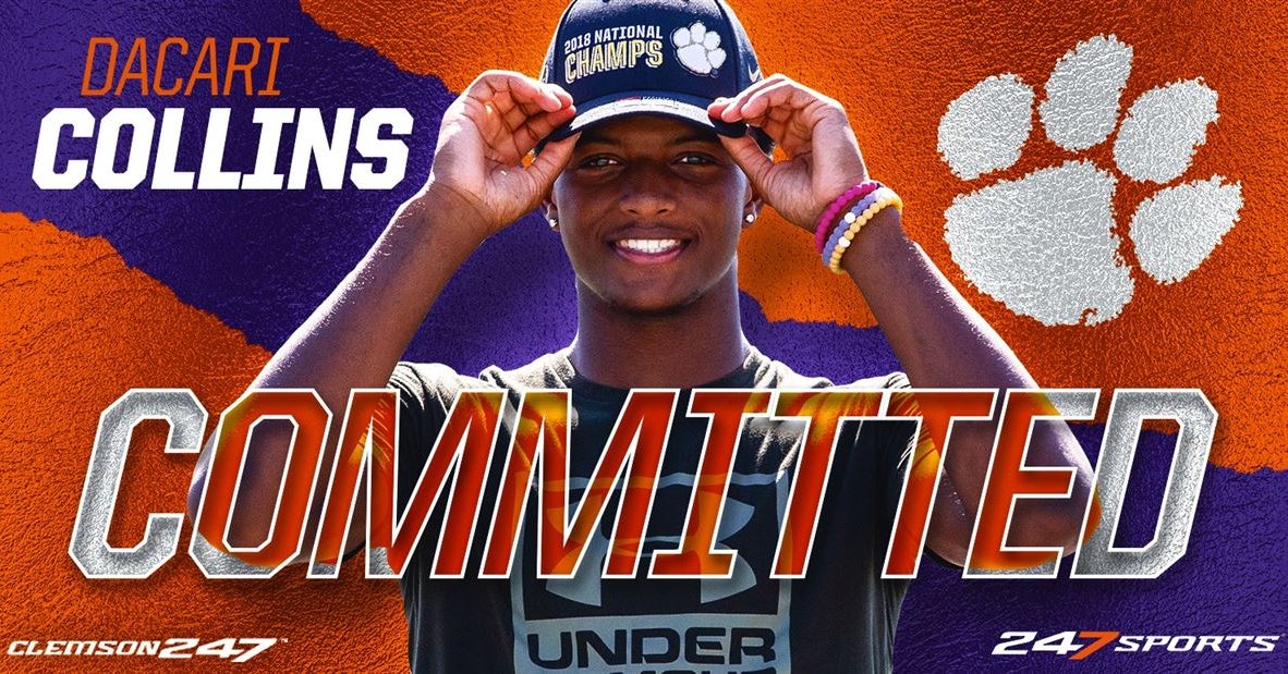 Wide receiver Dacari Collins explains Clemson commitment