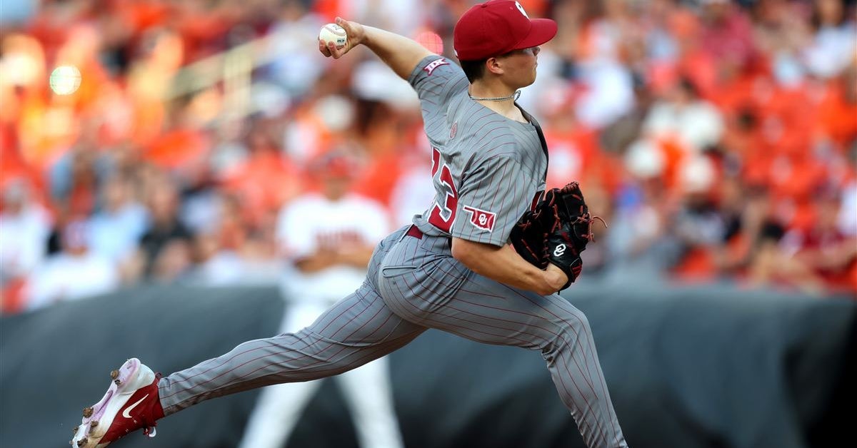 Oklahoma SP Braden Davis wins back-to-back Big 12 Pitcher of the Week ...