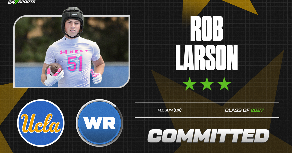 Three-star WR Rob Larson commits to UCLA