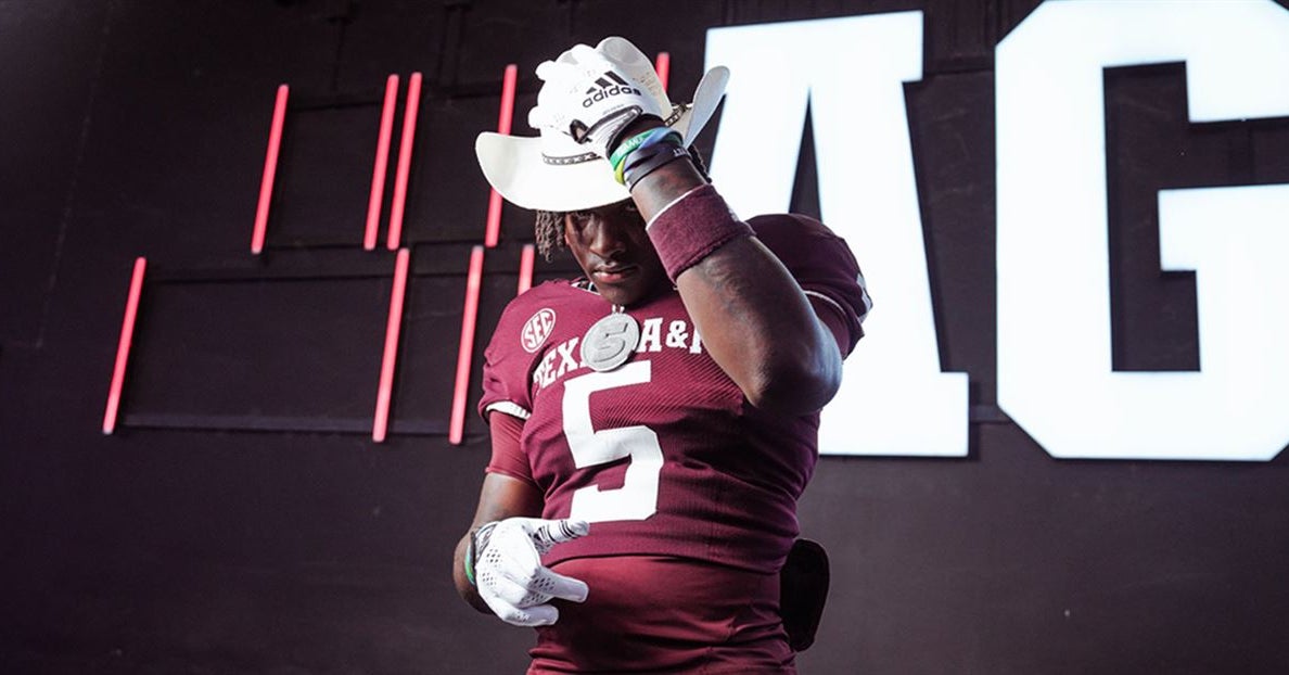 Four-star ATH Braylon Burnside shares highlights from "really good" official visit to Texas A&M