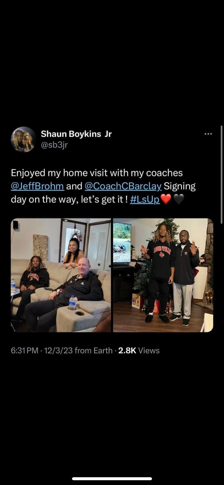 Boykins on board