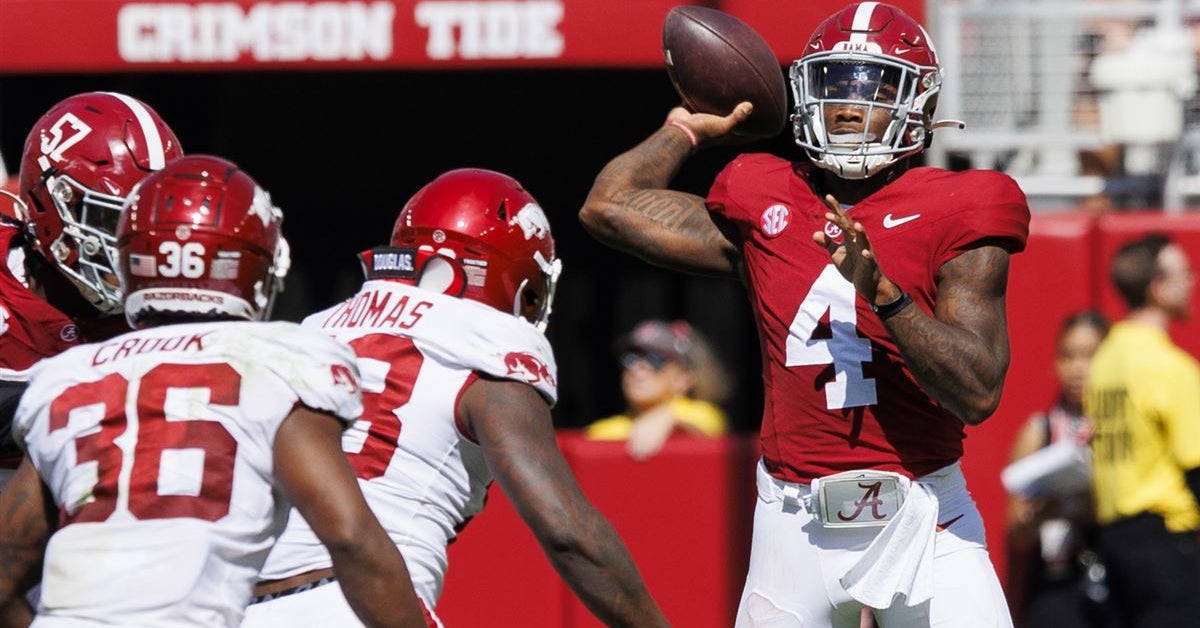 Nick Saban explains point-guard analogy for quarterback Jalen Milroe ...