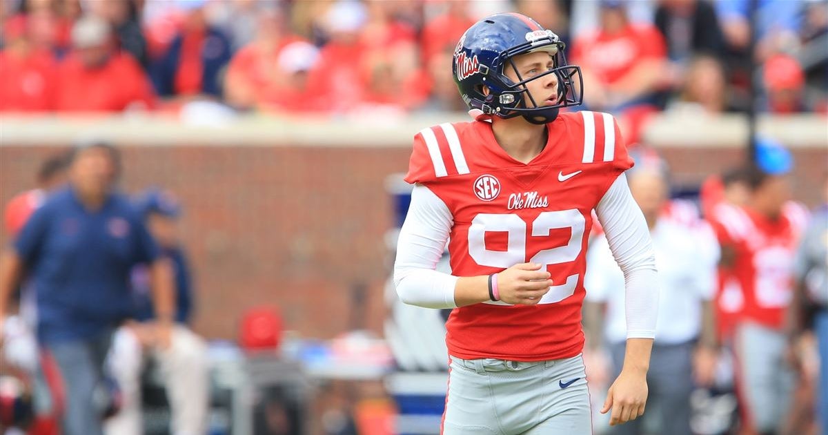 Rebel Kicker Luke Logan Named To All-Academic Squad