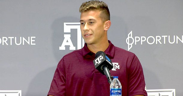 A&M kicker Seth Small talks about how he'll be better in 2020
