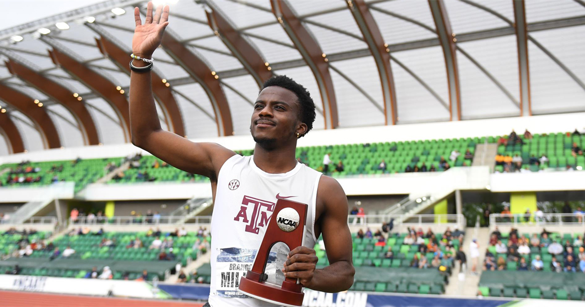 Texas A&M's Brandon Miller named SEC Indoor Runner of the Year