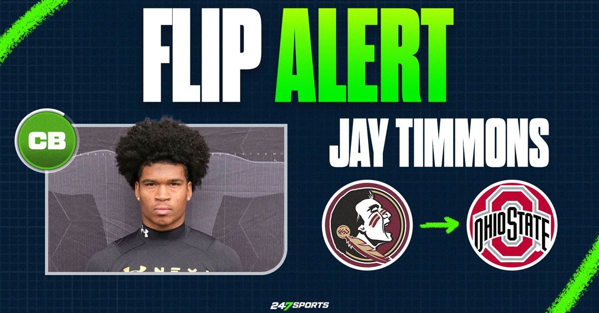 Ohio State flips standout 2026 CB Jay Timmons from Florida State