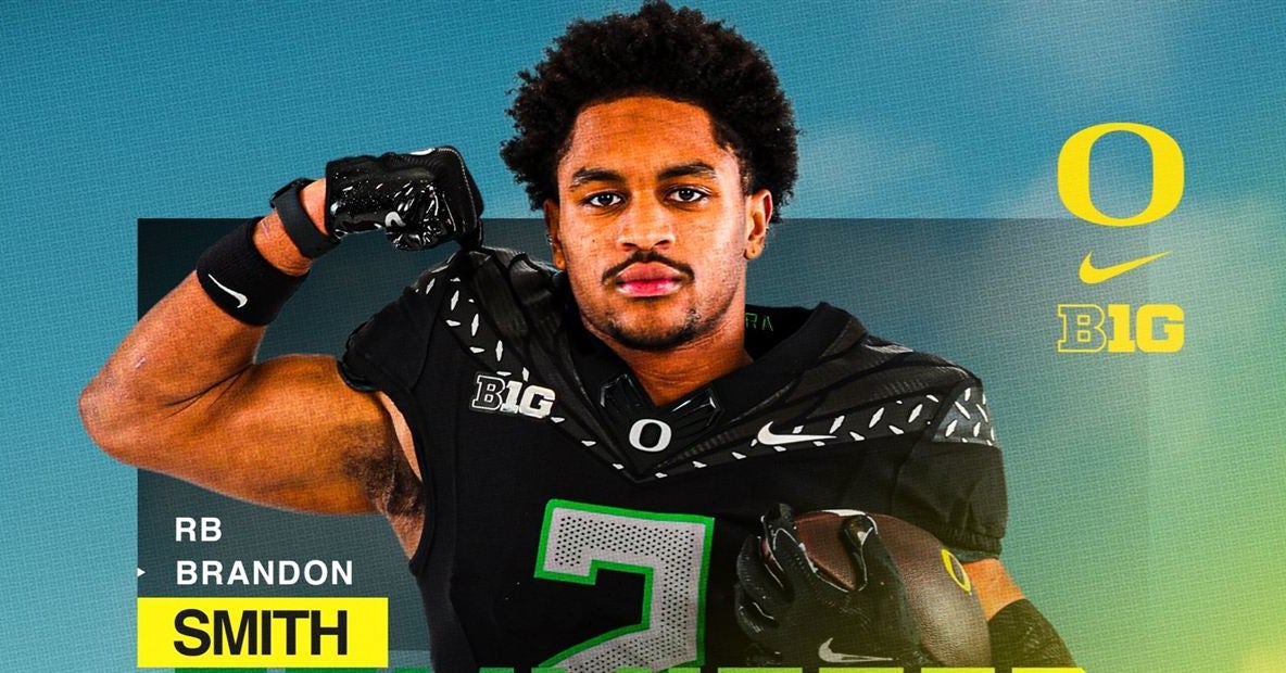 Oregon adds late commitment from 2026 four-star RB Brandon Smith
