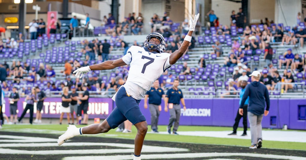 Former West Virginia wide receiver Traylon Ray on Ole Miss campus today