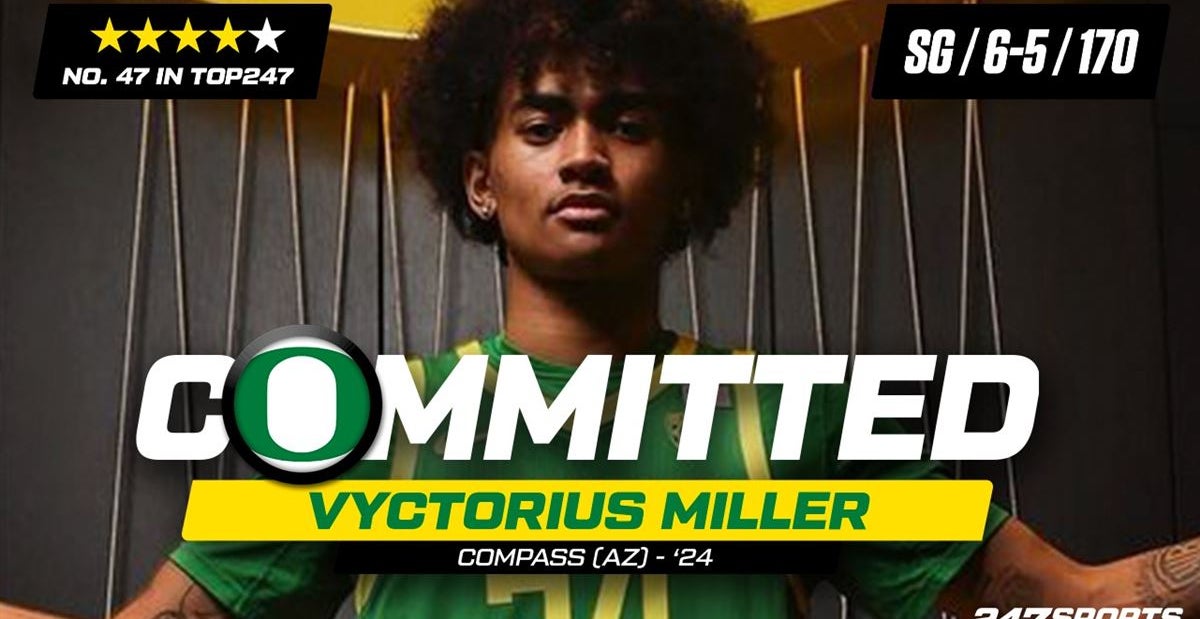 Top50 guard Vyctorius Miller commits to Oregon